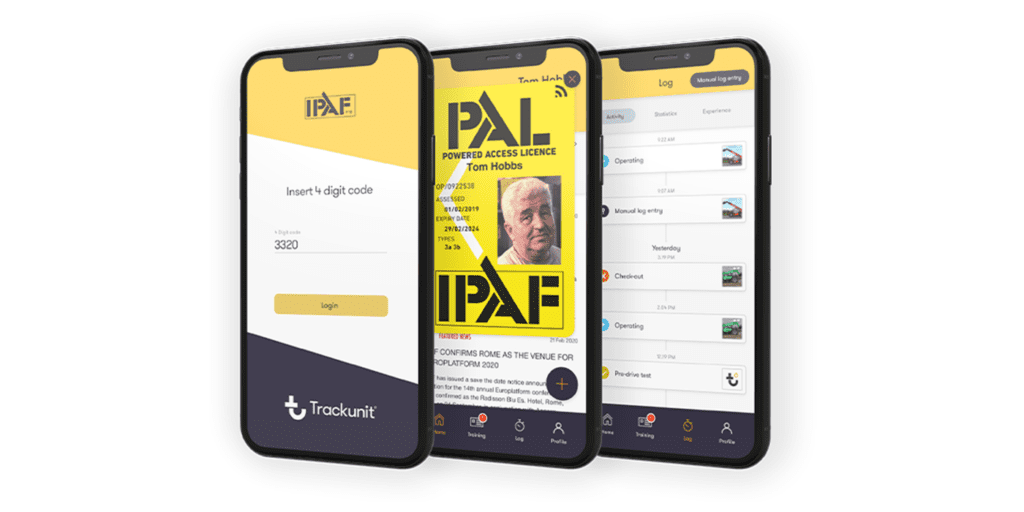 Trackunit and IPAF Announce ePAL Digital ‘Powered Access License ...